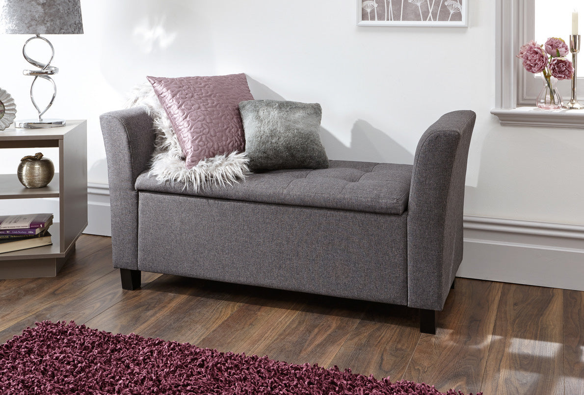 GFW Verona Fabric Window Seat FREE DELIVERY