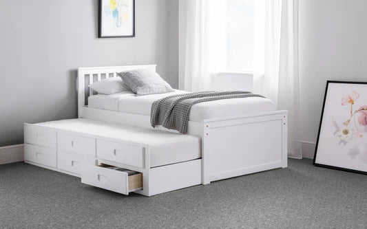 Single Trundle Beds | Single Bed With Trundle And Storage