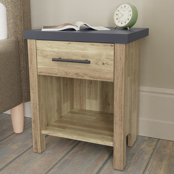 GFW Cascina 1 Drawer Bedside Table - Better Bed Company