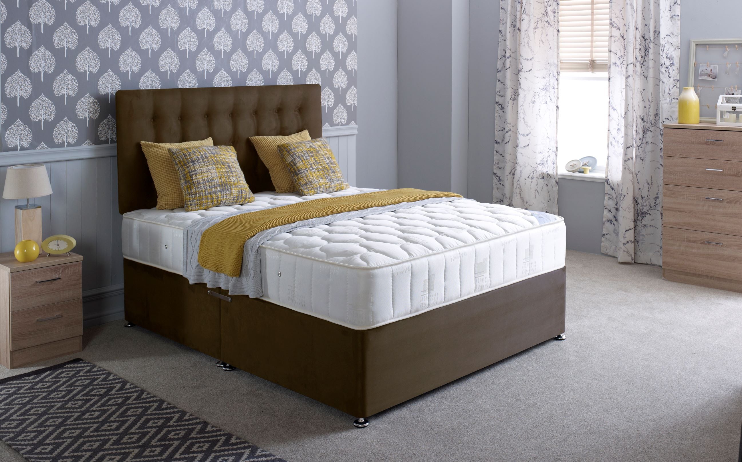Bedmaster Pinerest Divan Bed - FREE DELIVERY
