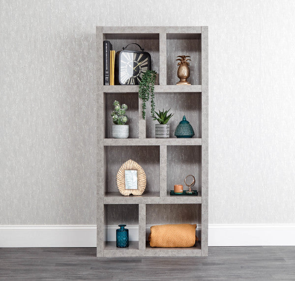GFW Bloc Tall Open Shelving Unit - Free Fast Delivery