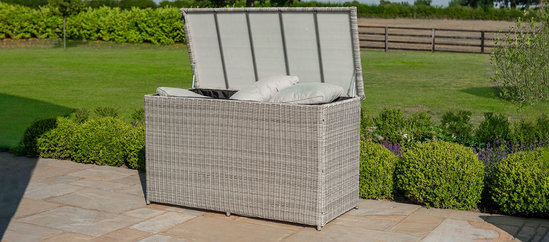 Maze Rattan Storage Box - FREE DELIVERY